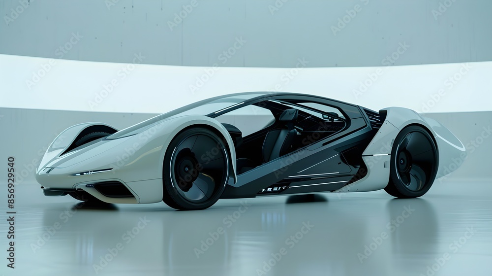 Car test with dummy, isolated on white background, featuring red 3D ...