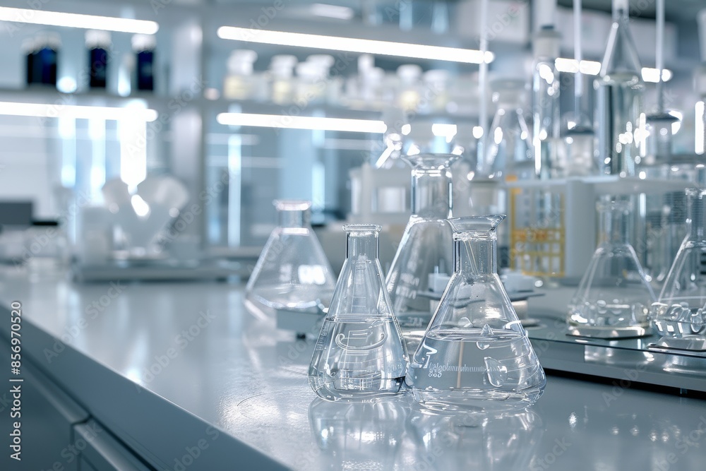 science behind niacinamide at laboratory setting where researchers are ...