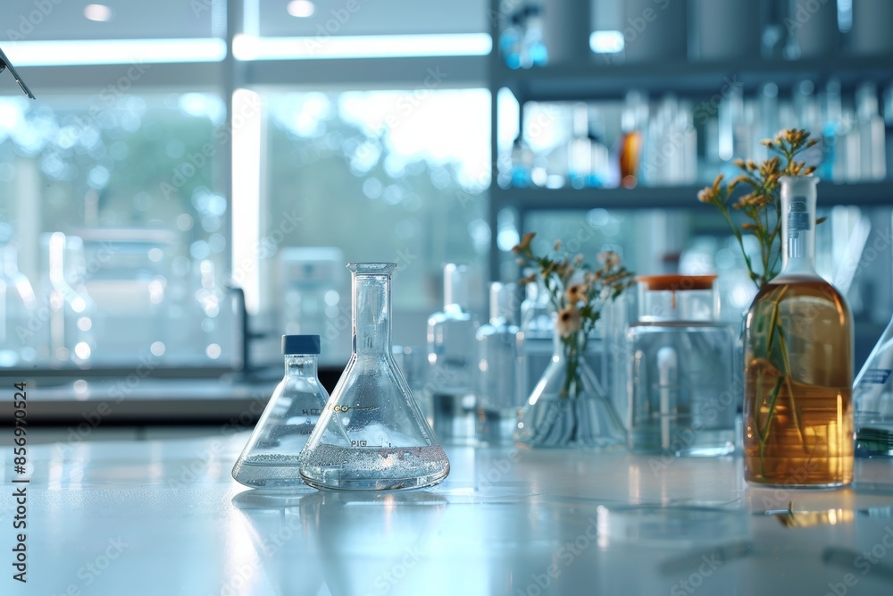 science behind niacinamide at laboratory setting where researchers are ...