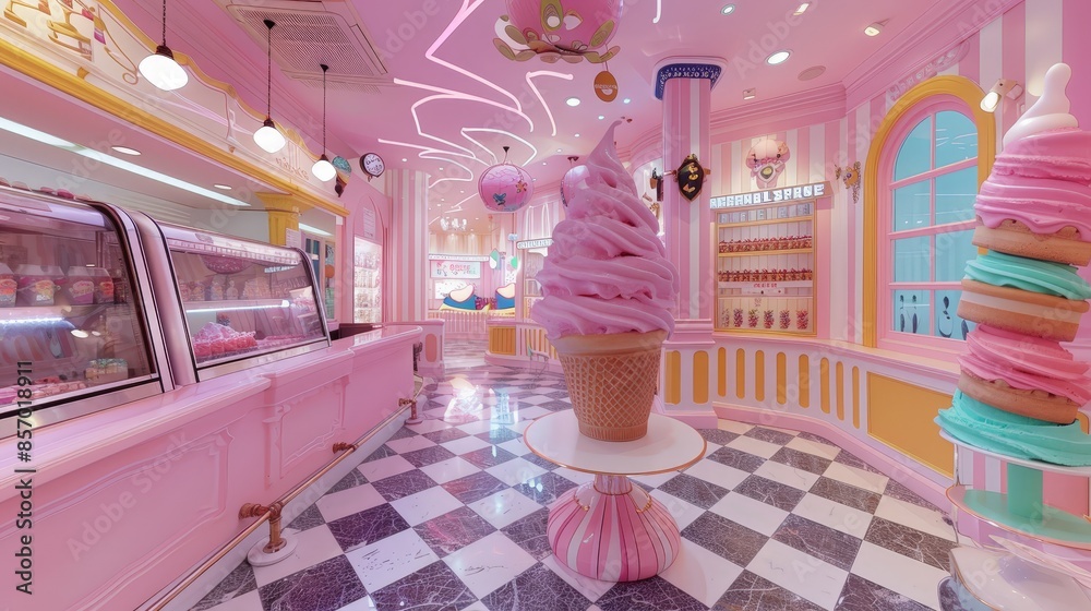 Virtual reality ice cream parlors offer immersive escapades into ...