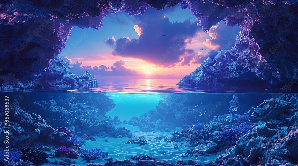 Hidden caves and crevices provide sanctuary for shy sea creatures ...