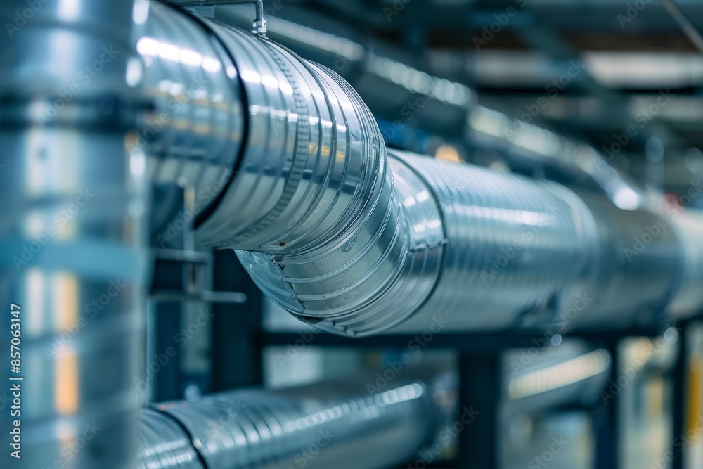 Air handling unit and its components, including air ducts and air ...