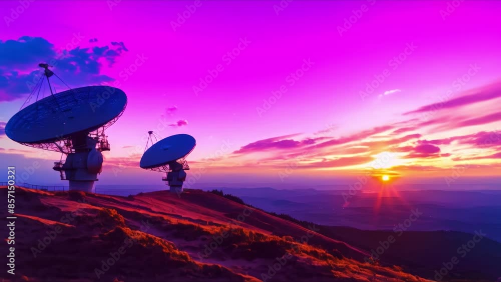 Unveiling Space's Mysteries: Radiotelescopes Capture Cosmic Wonders on ...