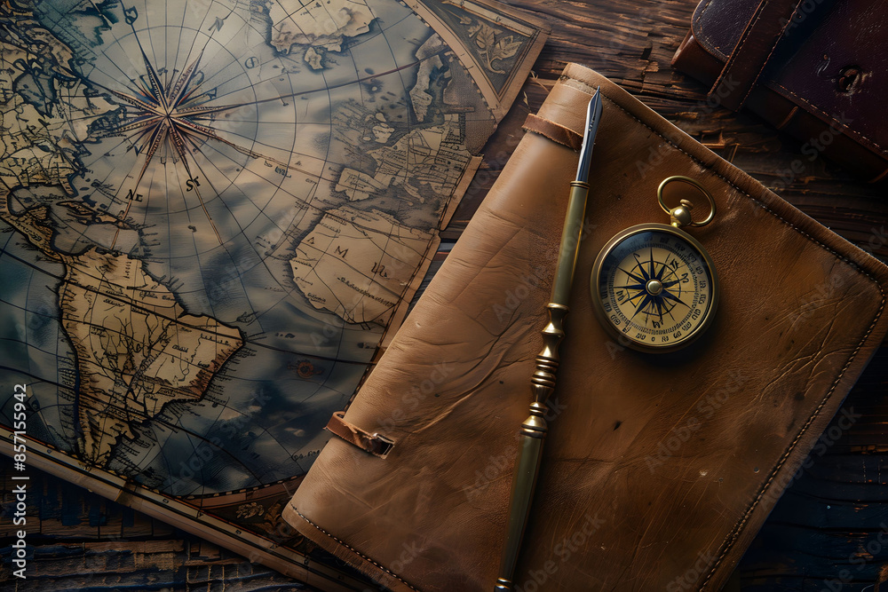 Timeless Navigation: Capturing the Elegance of Antique Maps and ...