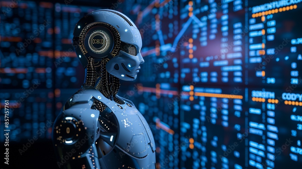 AI Credit Scoring An AI system calculating credit scores based on ...