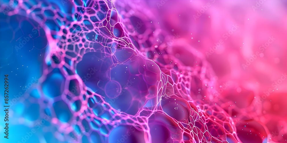 Crosssectional view of polymer shows dense arrangement of magnetic ...