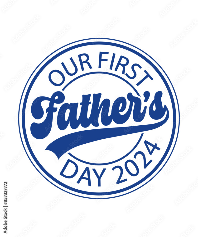 Happy Father's Day Round Sing Svg Bundle, Dad Svg Round Sing Bundle ...