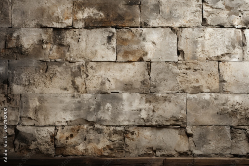 Towed and white fell wall, old, rough background wallpaper, pattern of ...