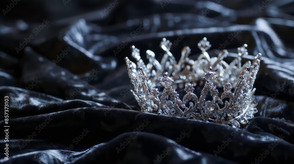 Diamond Silver Crown for Miss Pageant Beauty queen Contest, Crystal ...