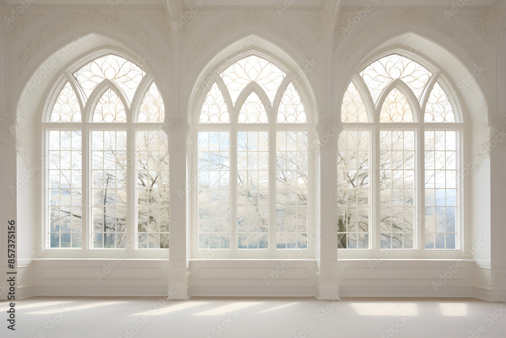 Symphony of Architecture: The Classic Arched Windows Reflecting ...