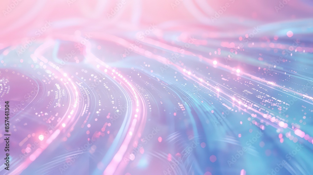 Information Technology roadmap abstract background, cover page, pastel ...