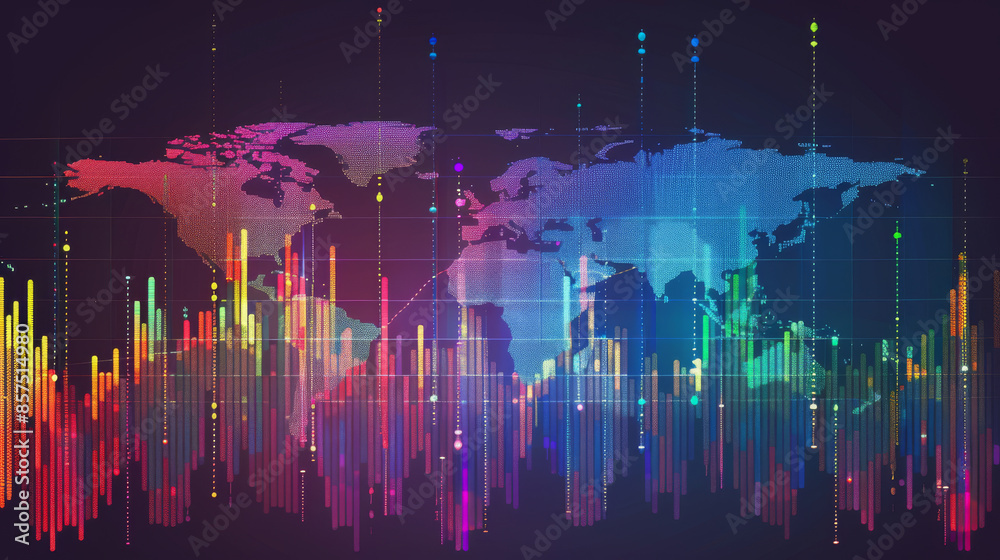 Understand the stock market with this colorful graph. It shows how ...