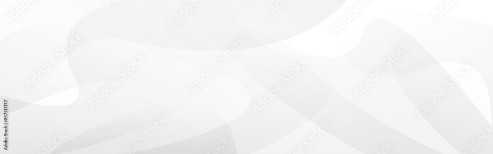 White background. Light neutral template. Futuristic clear waves ...