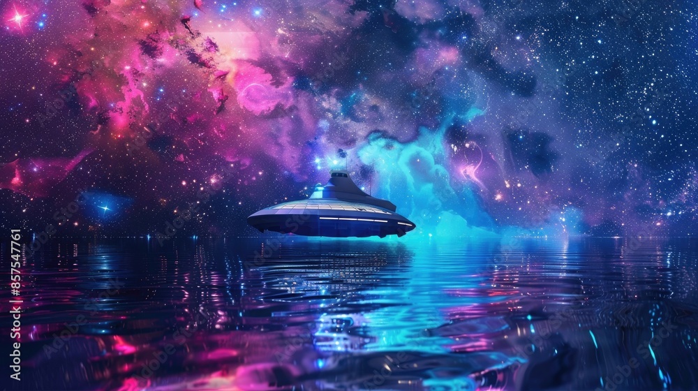 The Holographic Hallucination: A vivid display of holograms, floating ...