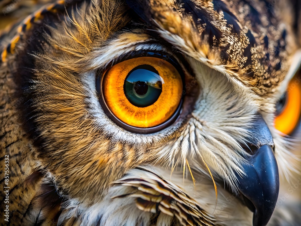 The Eye Of An Owl Is A Marvel Of Nature. It Is Perfectly Adapted For ...
