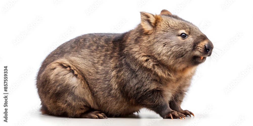 A wombat is a small, furry marsupial native to australia. wombats are ...