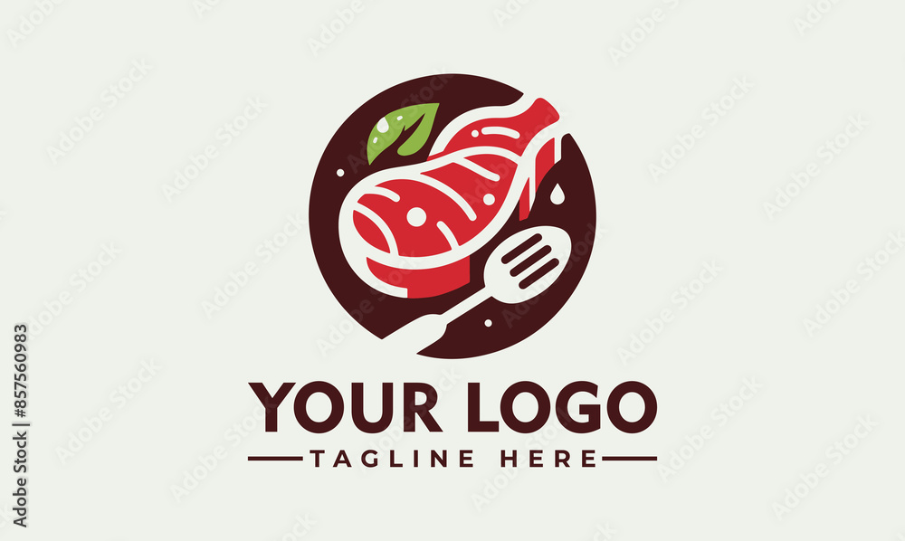 Steak Vector Logo A Timeless Design for Restaurant, Food, and Lifestyle ...