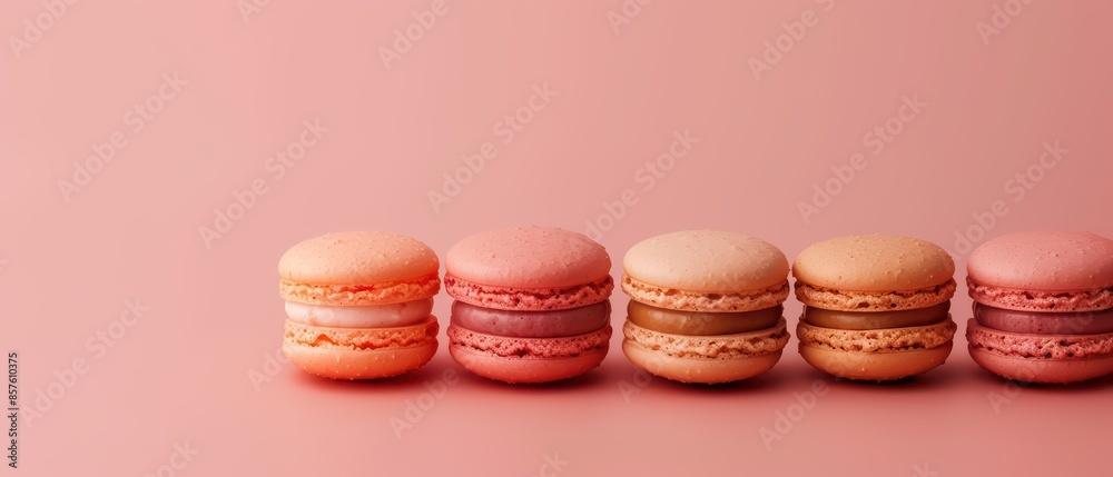 macarons desktop wallpaper for ultrawide screen 21:9 Stock Photo ...