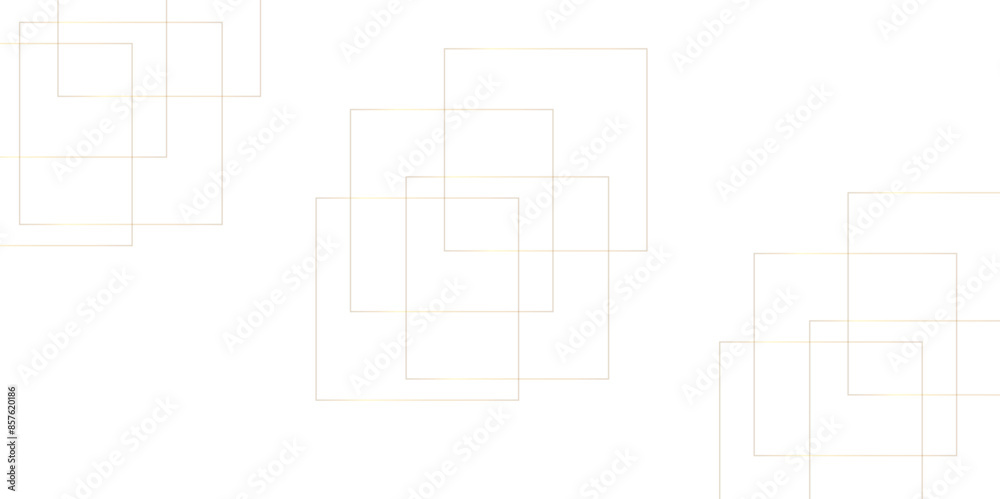 Abstract seamless random geometric brown, white square lines pattern on ...