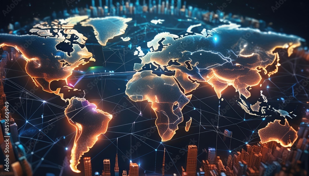 Breaking news images, Global communication concepts, and Elements that ...