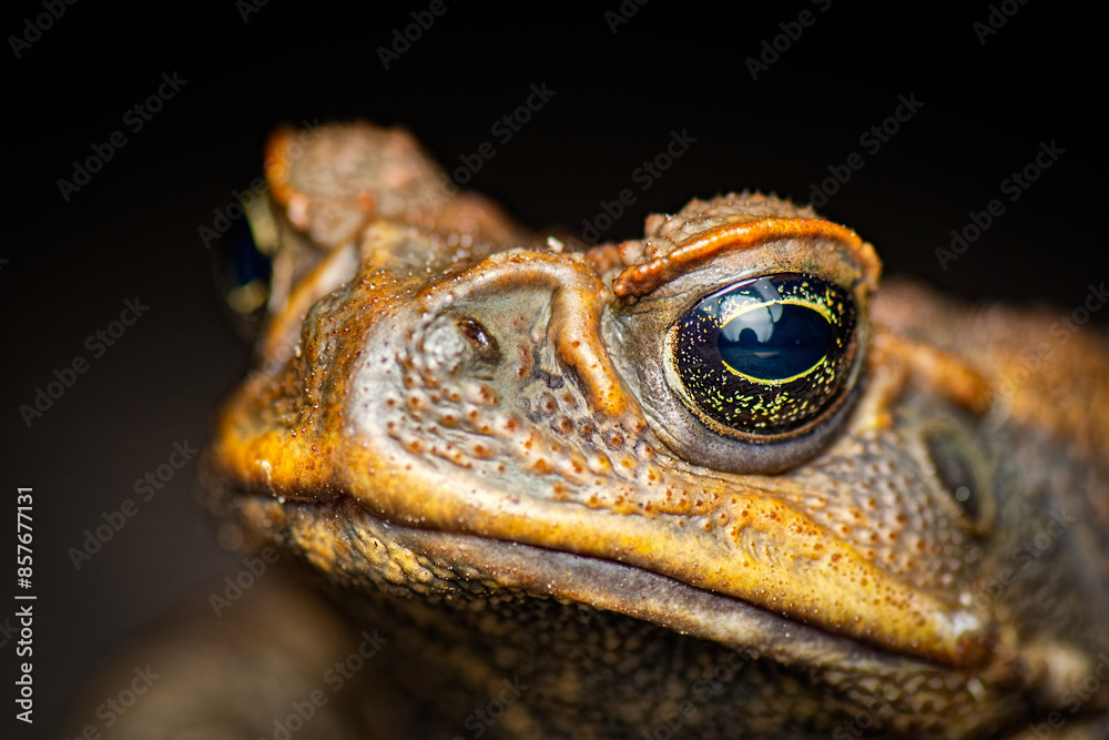 The cane toad, also known as the giant neotropical toad or marine toad ...