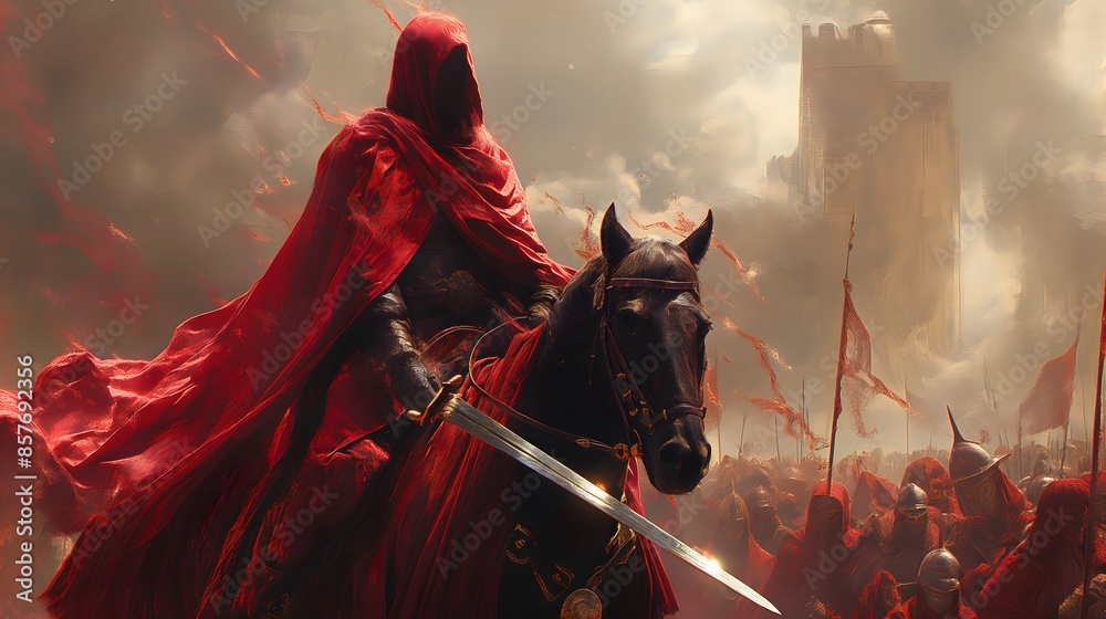 The Second of the Four Horsemen of the Apocalypse, Given a Great Sword ...