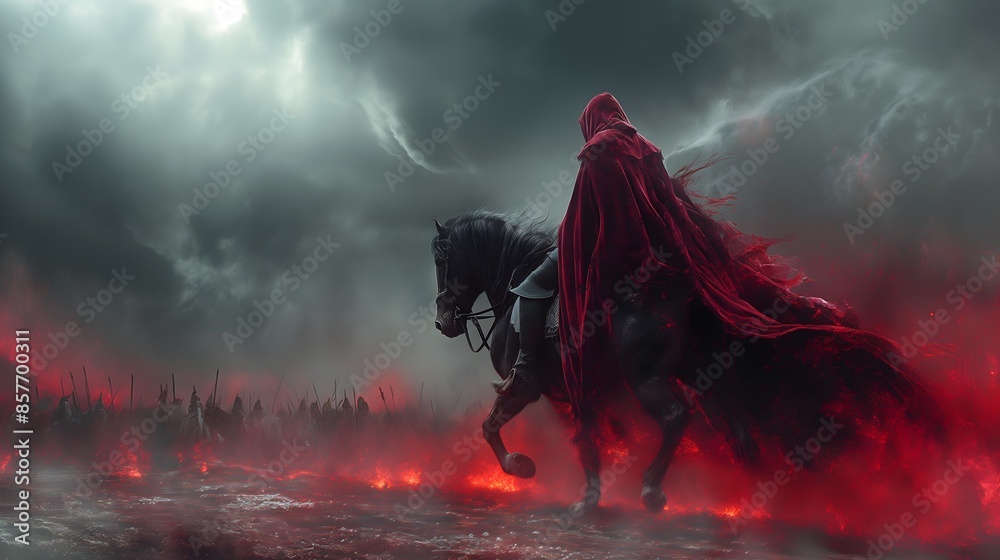 The Second of the Four Horsemen of the Apocalypse, Given a Great Sword ...