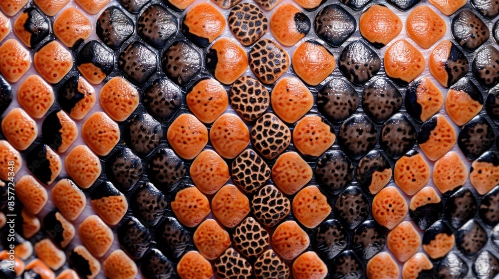 Elegant Serpent Skin Pattern Close-Up for Design Inspiration and ...