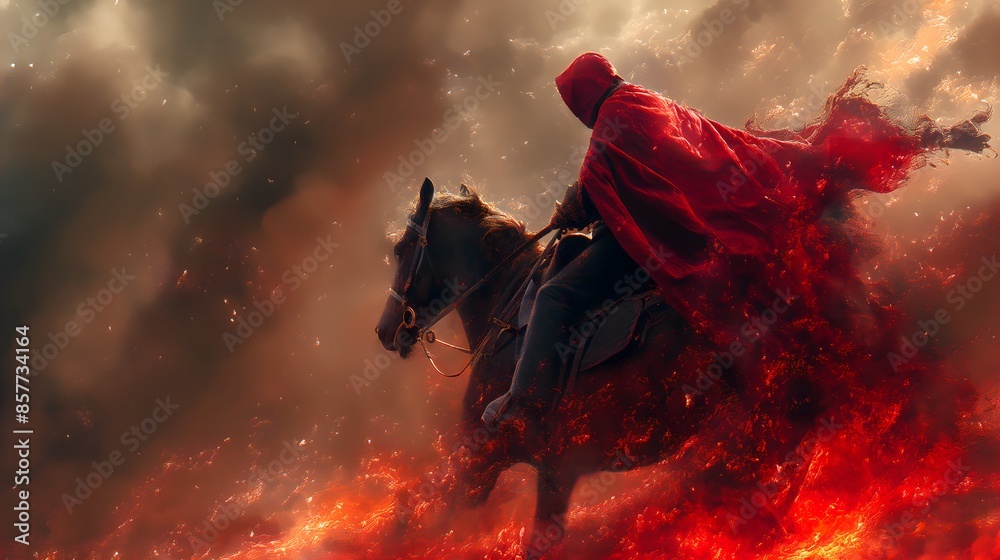 The Second of the Four Horsemen of the Apocalypse, Given a Great Sword ...