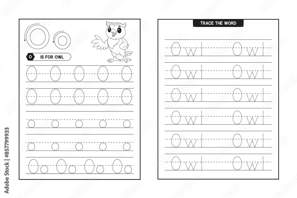 ABC and Alphabet Letter Tracing Preschool Writing Workbook, A-Z ...
