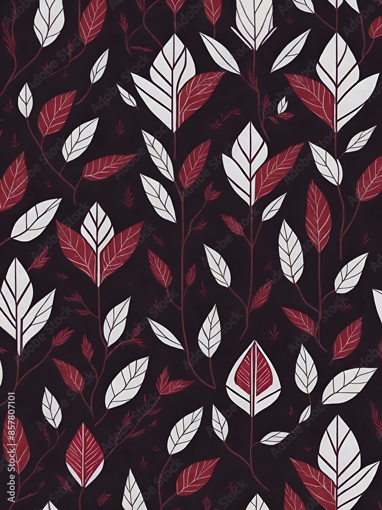 pattern Small size patterns of geometric leaves traditional oriental ...