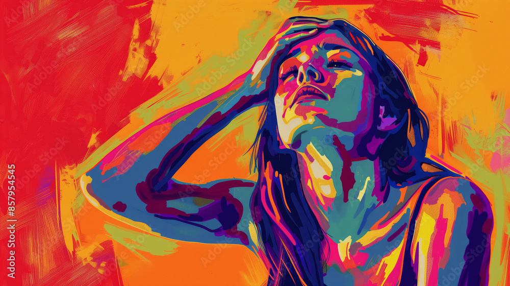 Worrying, anxiety, sad, depression, damsel in distress, thinking ...