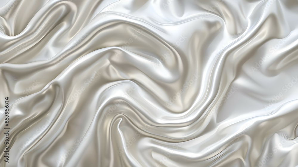 Elegant abstract white silk texture, satin texture, white silk wavy ...