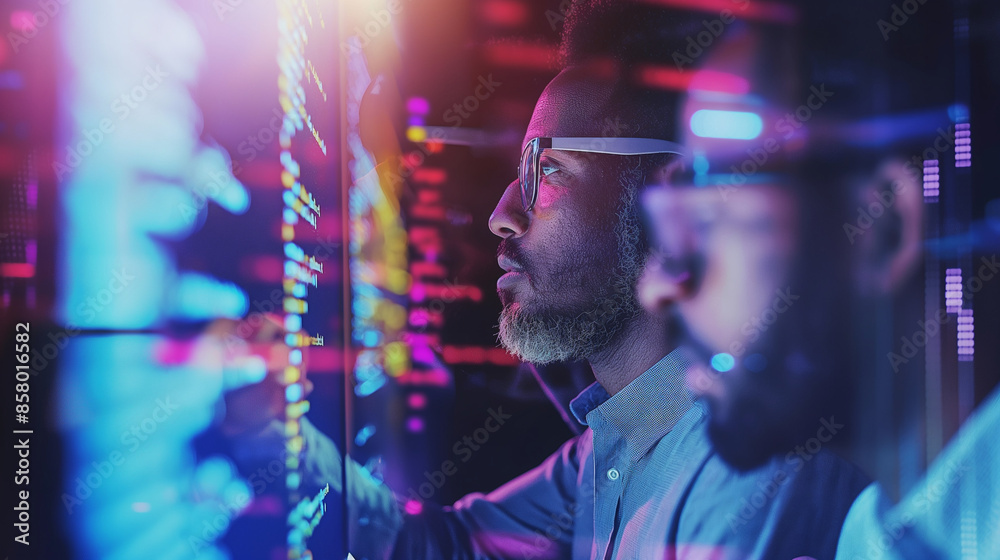 Software Engineers Debugging Code Together Software Engineers Coding Debugging Tech Teamwork