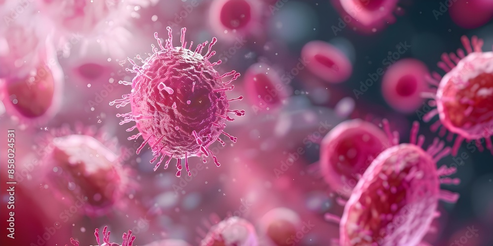 Visualization of Bacteria on Oral Mucosa Squamous Cells under ...
