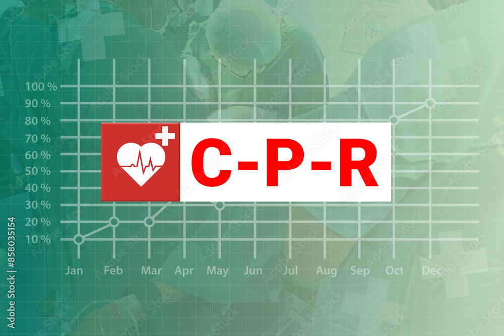 CPR sign,CAB sign,CPR resuscitation,Emergency medical resuscitation ...