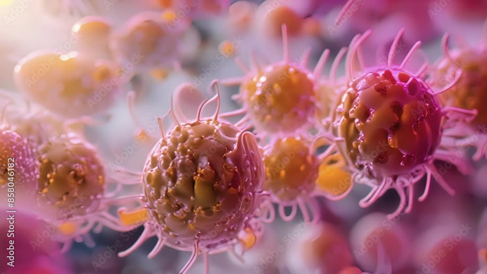 Multiple extracellular vesicles forming a signaling cascade ...