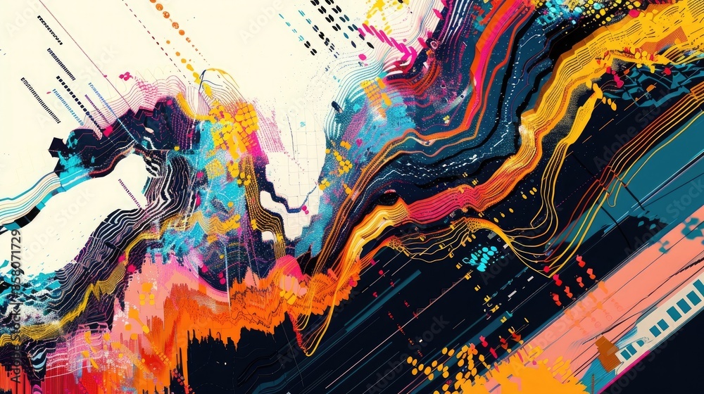 Trading Patterns: Abstract Visualizations of Market Behavior - A series ...