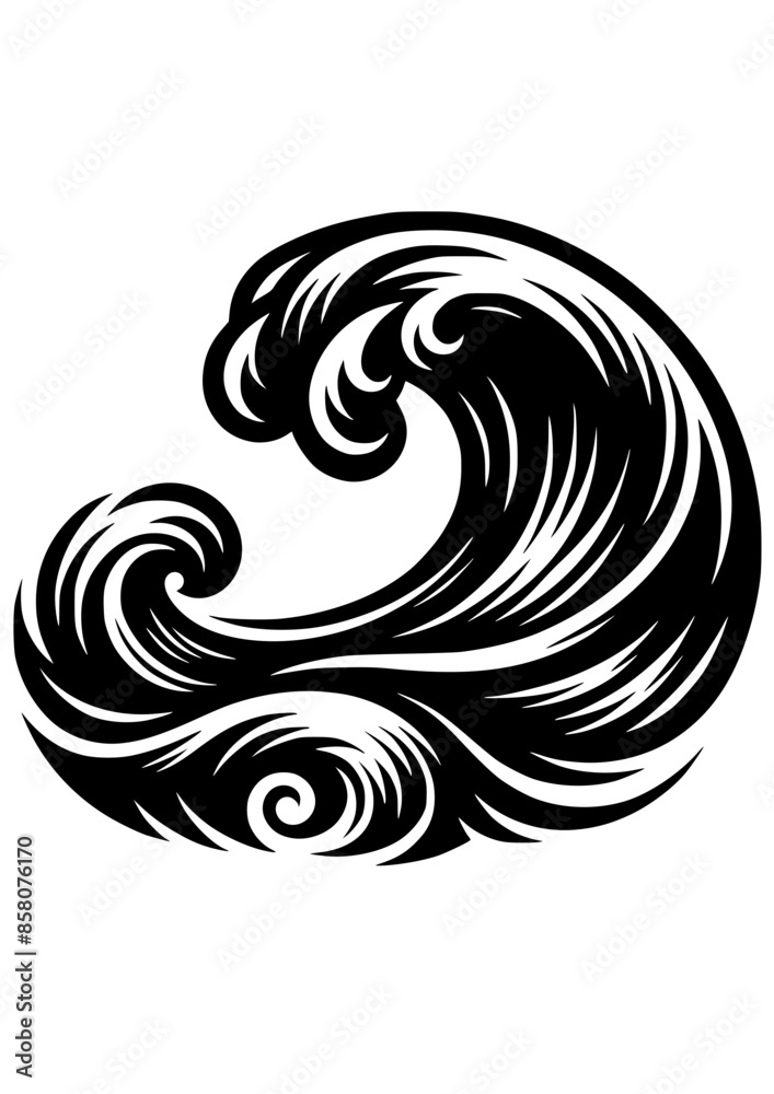 Sea Waves SVG, Ocean Waves SVG, Hawaii SVG, Surfing SVG, Sea Waves ...