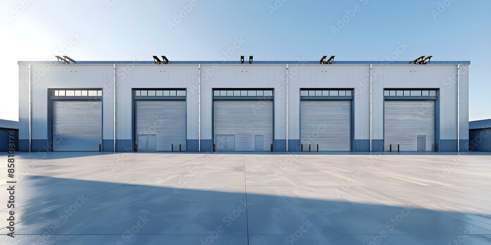 Advancements in 3D Rendering for Modern Warehouse Building Structures ...