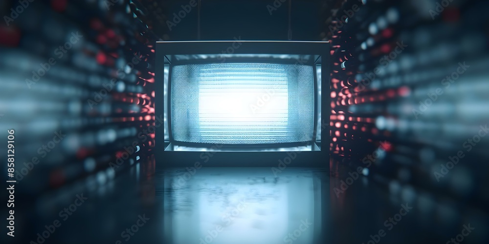 Creating a Vintage CRT TV Screen Effect with Glitchy Static Noise ...