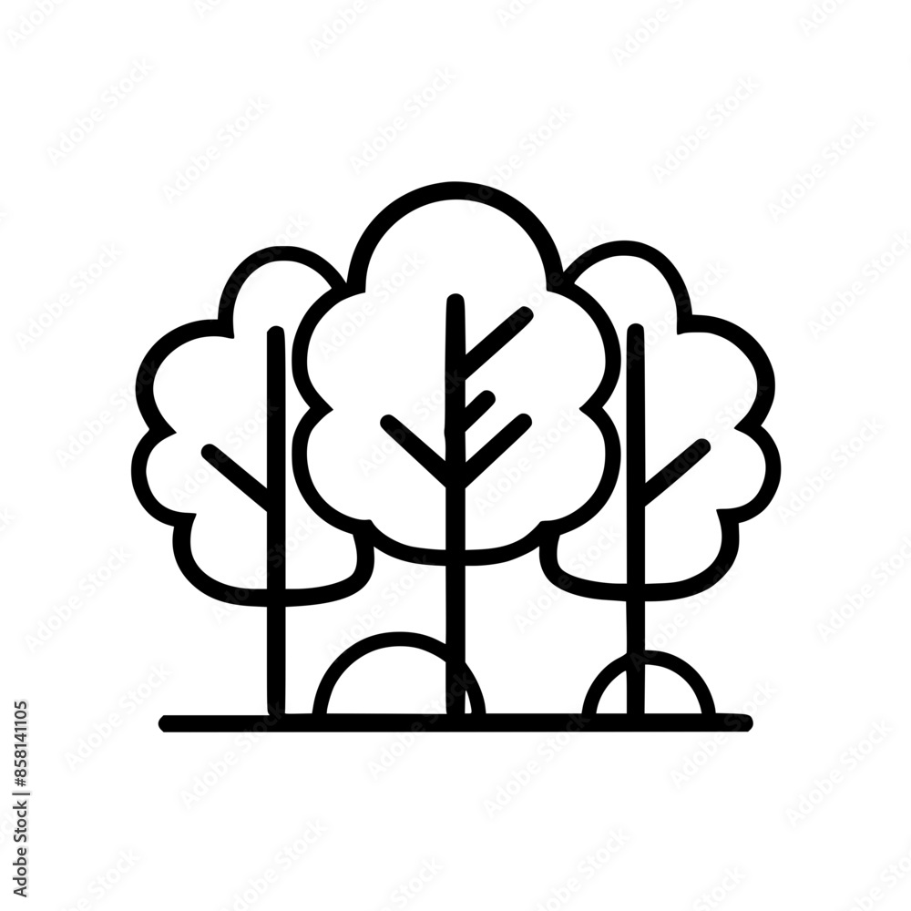 Tree Icon, Forest Icon, Christmas Tree icon, Tree SVG, Tree ...