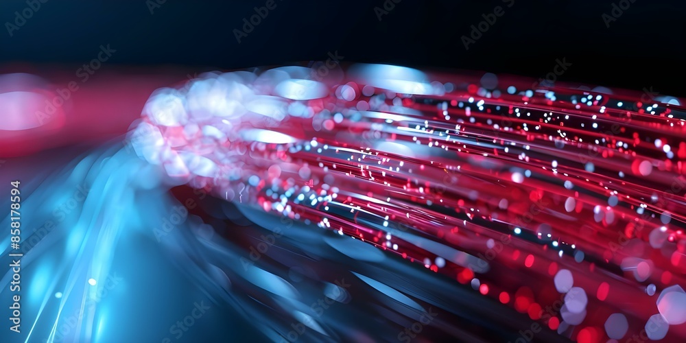 Animations embody digital revolution ideas fueled by rapid exchange via ...