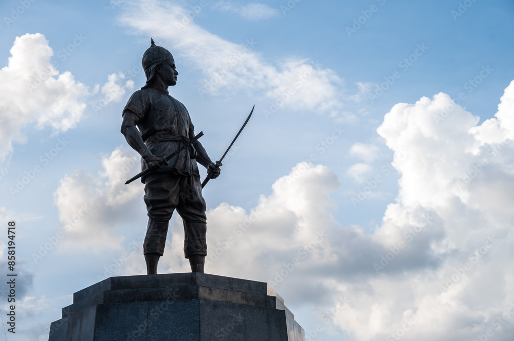 Uttaradit, Thailand : 10-06-2024 : The monument of Phraya Phichai Dap ...
