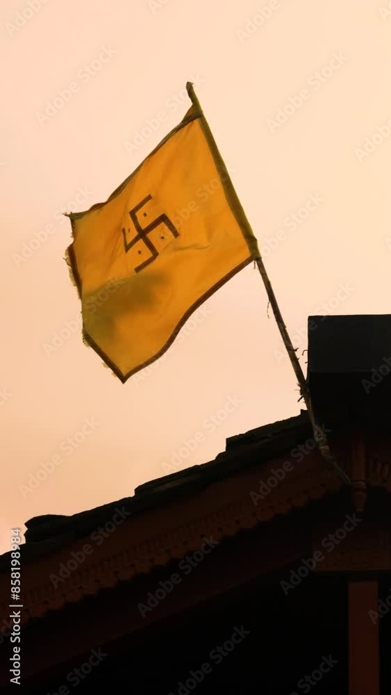 Hindu Swastika Flag