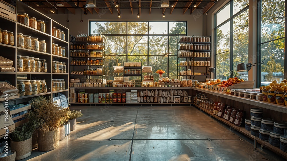 Eco-friendly grocery store boasts bulk products in reusable containers ...