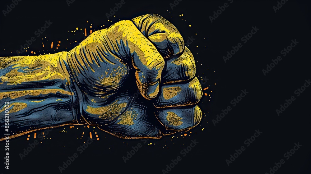 Black Lives Matter movement uses raised fist imagery as a symbol of ...