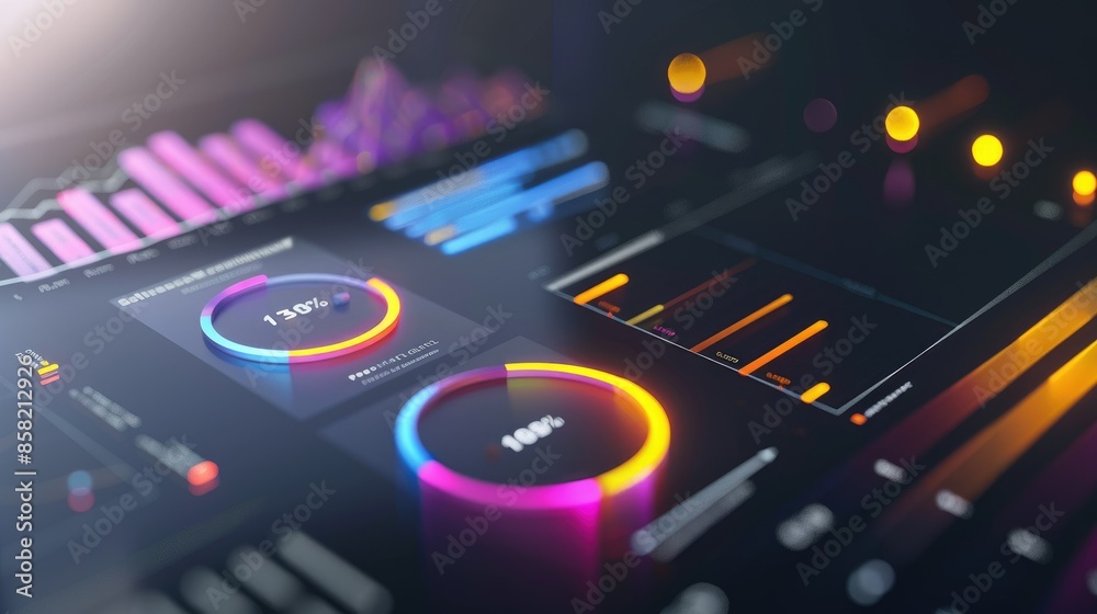 Design a homepage backdrop featuring 3D visualizations that complement and highlight embedded ...