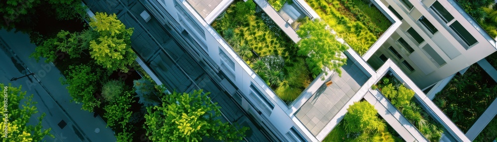 Green roof on a Polish building with energyefficient design and ...
