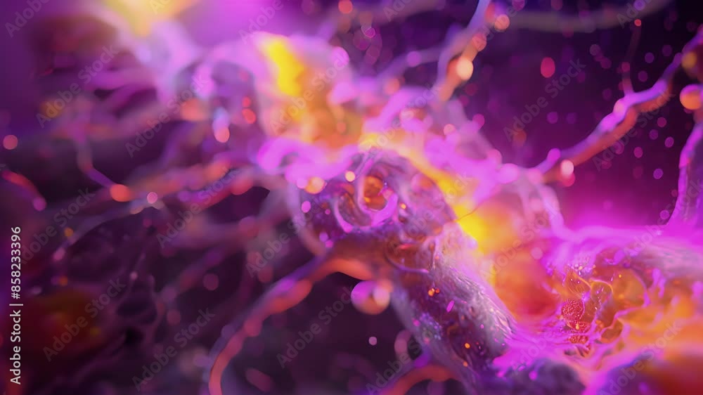 Zoomedin animation of taste buds highlighting the microvilli that ...